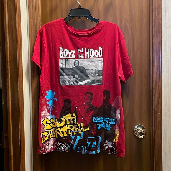 Boyz N The Hood | Shirts | Mens Red Boyz N The Hood Graphic Tshirt Size ...